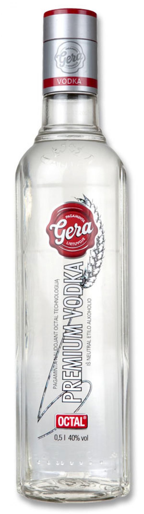 GERA VODKA Vodka from Lithuania seeking for distributors